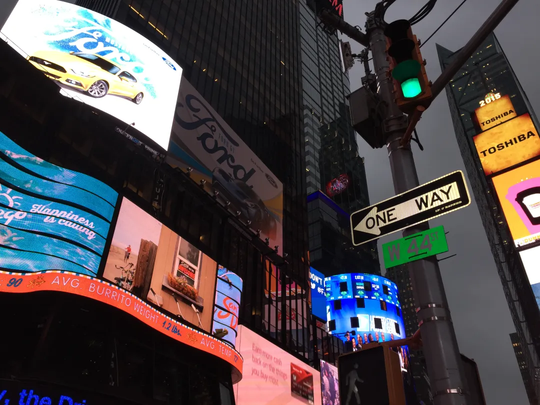 San Diego Sunshine in Times Square New York City | San Diego