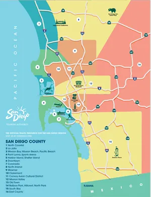 Travel Trade Maps | San Diego