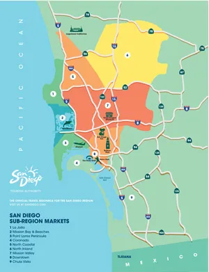 Travel Trade Maps | San Diego