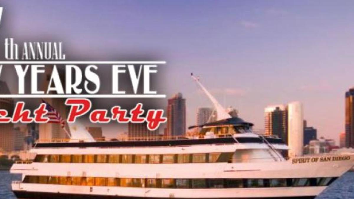 NYE Yacht Parties | San Diego